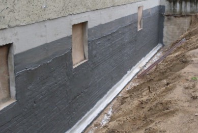 Vertikale Abdichtung